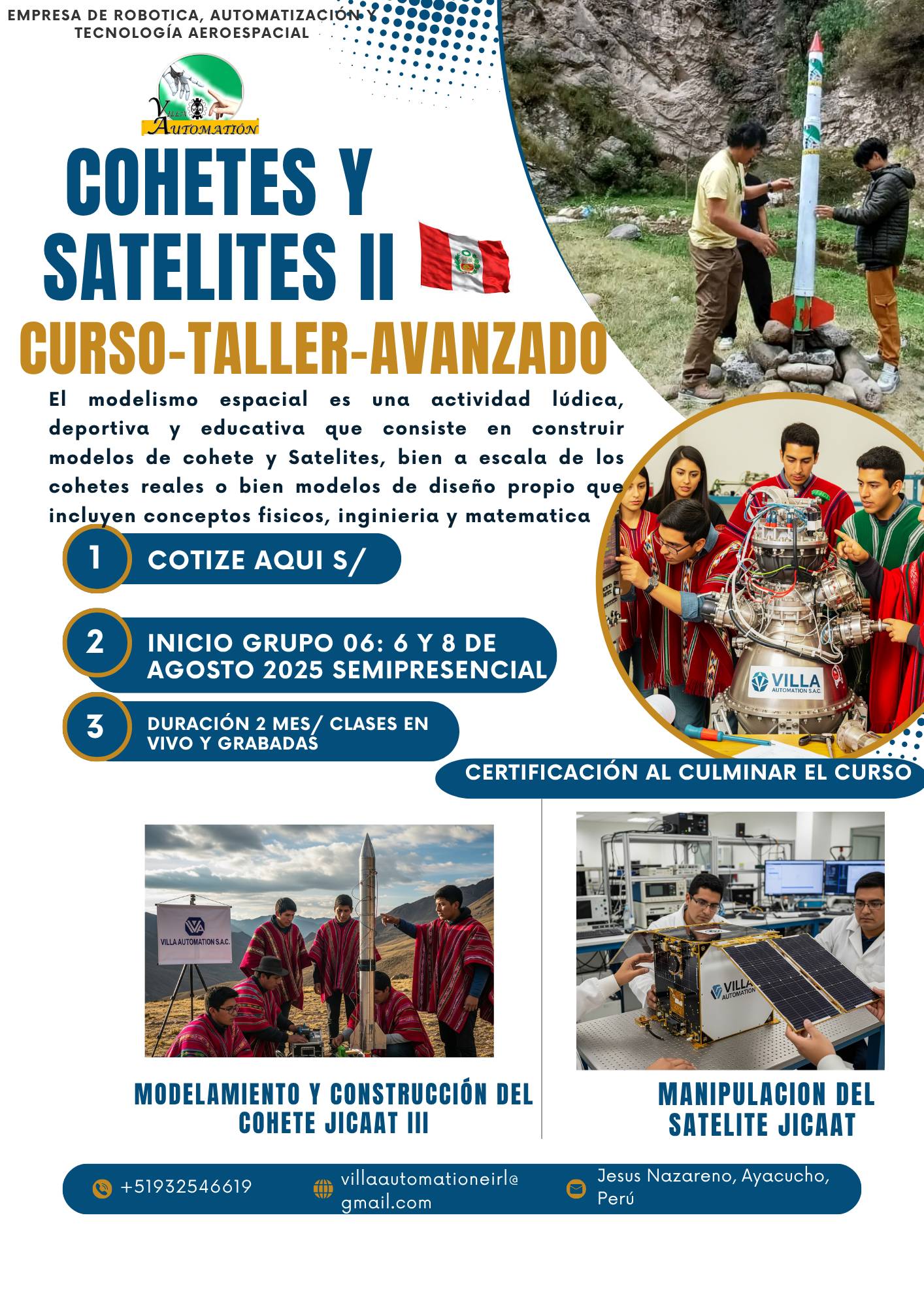 Cursos y Capacitaciones — Villa Automation