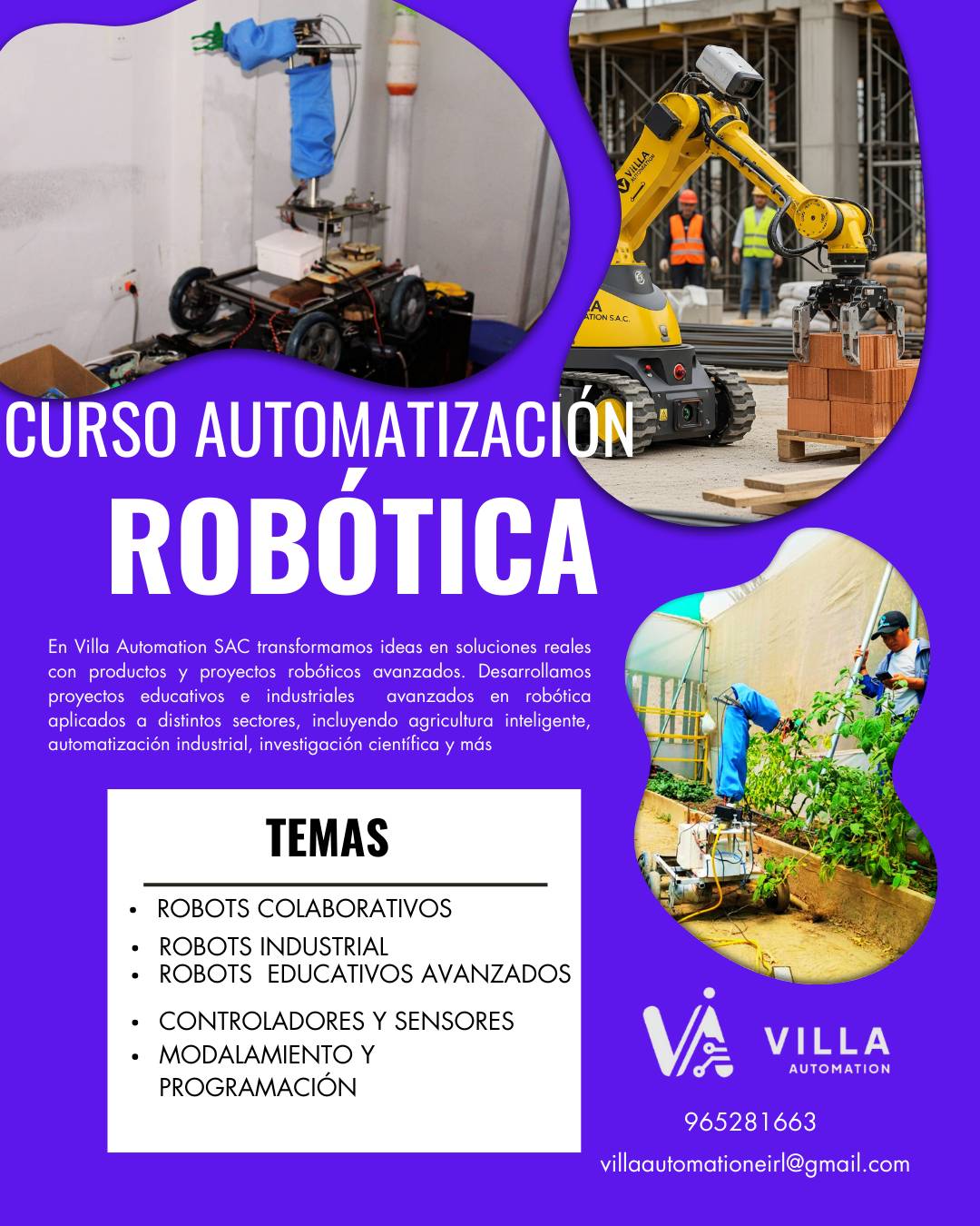Cursos y Capacitaciones — Villa Automation